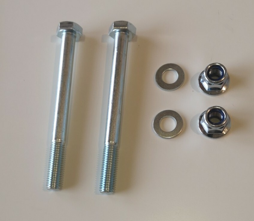 2 Audi A4 B6 B7 A8 D3 Front Suspension Arm Pinch Bolt Nut Washer New ...