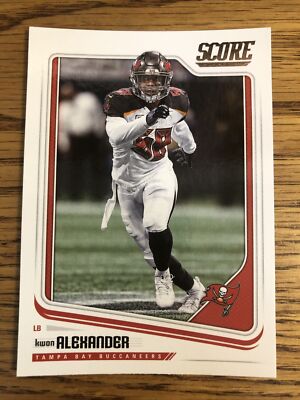 Kwon Alexander 2018 Score Buccaneers Card #306 *6626* | eBay