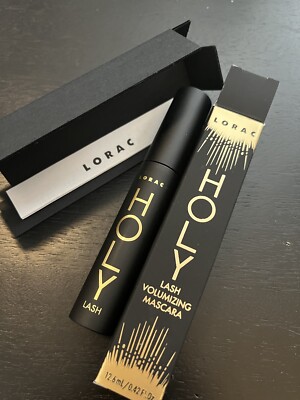 LORAC Holy Lash Volumizing Mascara Black Full Size 0.42 oz / 12.6 ml ...
