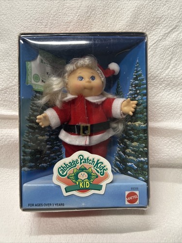 Cabbage Patch Kids Holiday Collectible Misty Flossie Girl Santa Mattel ...