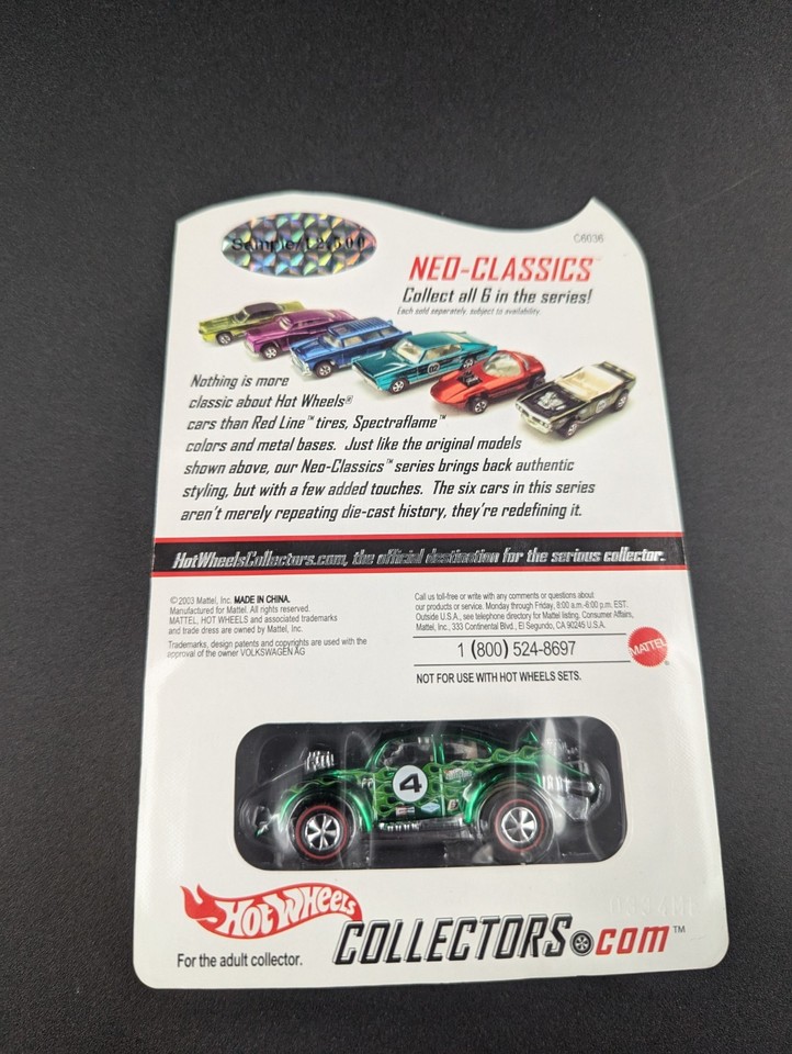 Rare HOT WHEELS 2003 PROTOTYPE SAMPLE Evil Weevil Mint Condition | eBay