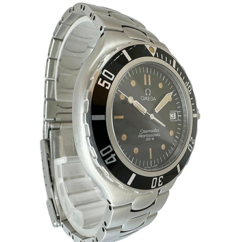 OMEGA Seamaster Professional 200M 396.1042 Black Dial Quartz Men's ...