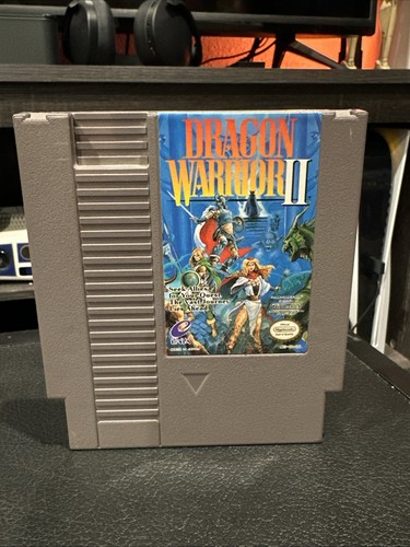 Dragon Warrior II 2 Nintendo NES GREAT Condition! TESTED & Guaranteed ...