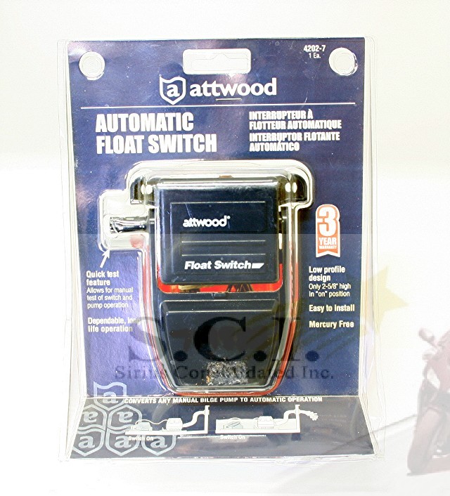 ATTWOOD MARINE BOAT AUTOMATIC BILGE PUMP FLOAT SWITCH 12 or 24VOLT | eBay