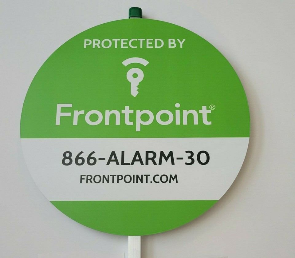 Frontpoint 100% Aluminum security yard sign with (6) window decals. | eBay