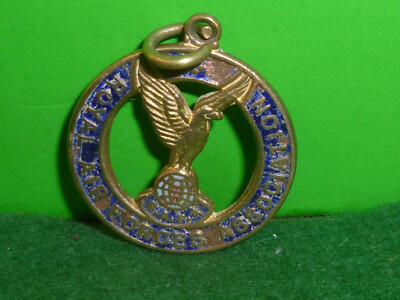 Vintage Old The Royal Air Forces Association RAFA Enamel Keyring Fob ...