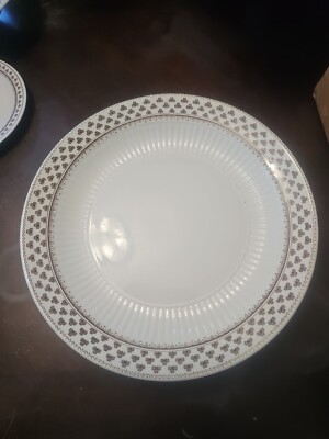 7 x Vintage Adams Ironstone Dinner Plates 26 cm Sharon Retired Pattern ...