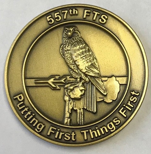 USAF AIR FORCE 557th FTS Flying Training Squadron Excellence Coin | eBay