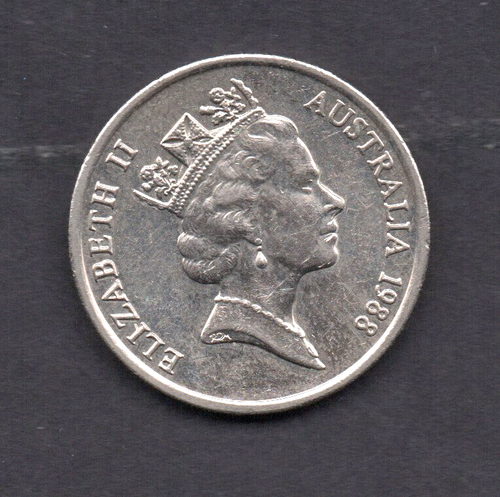 1988 Australia Ten Cent QEII Coin 10c - Circulated Vintage coin. | eBay