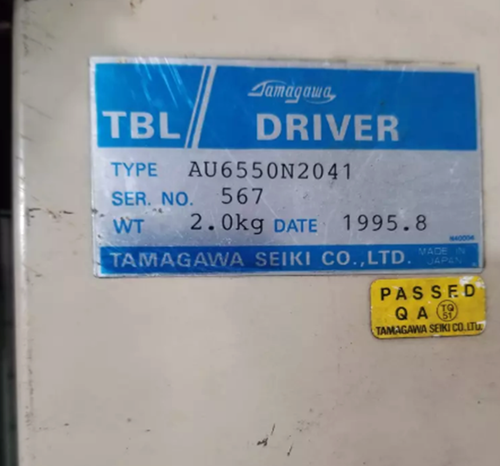 Used & Tested TAMAGAWA TBL AU6550N2041 Servo Drive | eBay