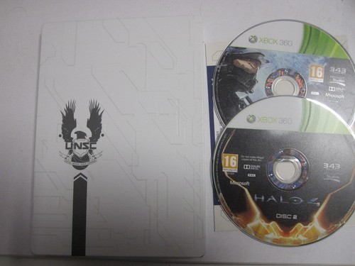 HALO 4 LIMITED EDITION - XBOX 360 -- STEELBOOK CASE 2 DISCS INCLUDED | eBay