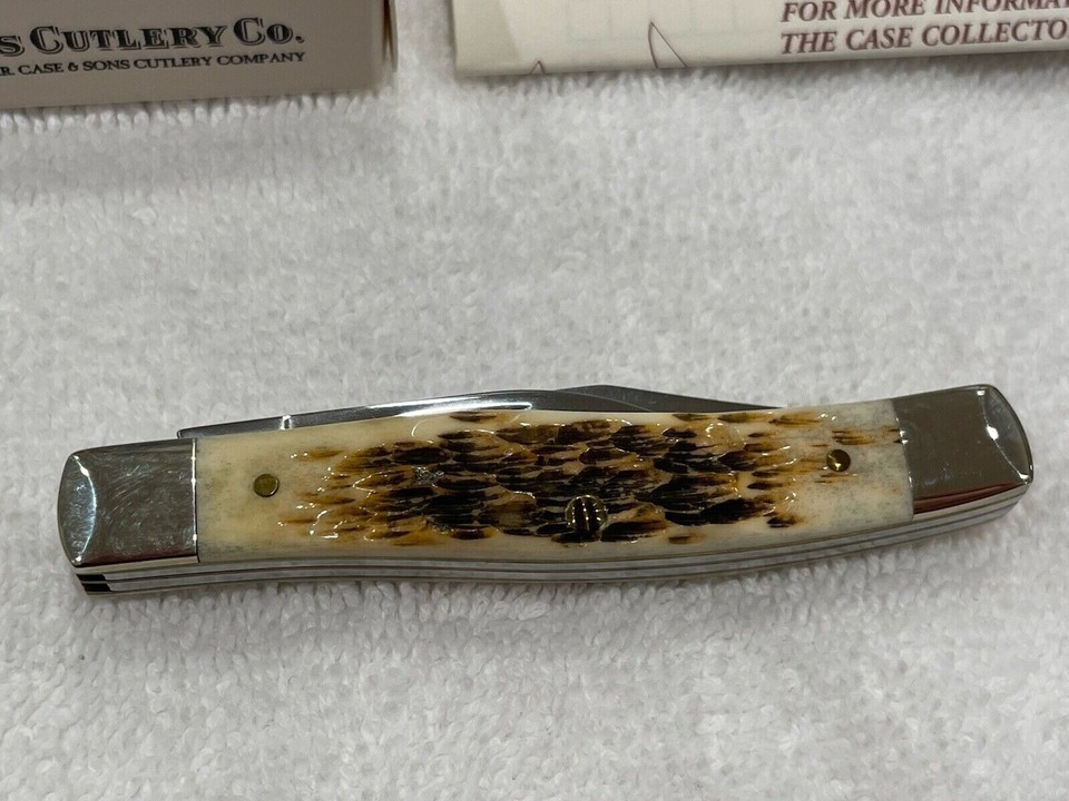 Case xx Jack Texas Amber 62032 CV #00077 knife 2004 | eBay