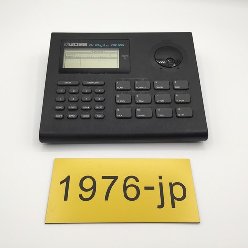 Boss Rhythm Machine DR-550 Digital Drum Dr Used Tested Made in Japan | eBay