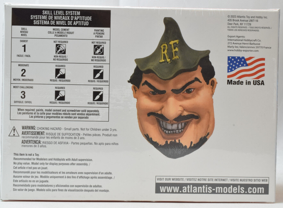 Atlantis Boss Fink Ed Big Daddy Roth 1:25 Scale Plastic Model Car Kit ...