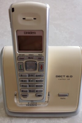 Uniden Dect 6.0 Caller ID Model DECT2060 W Cordless Phone With Charging ...