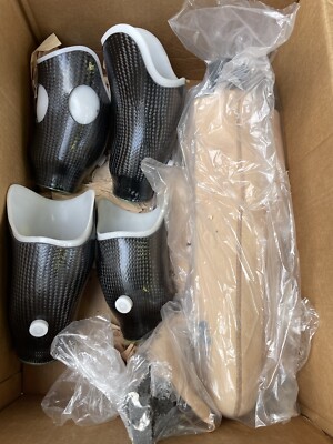 PROSTHETIC BLACK CARBON FIBER LEG (prise whole box) | eBay