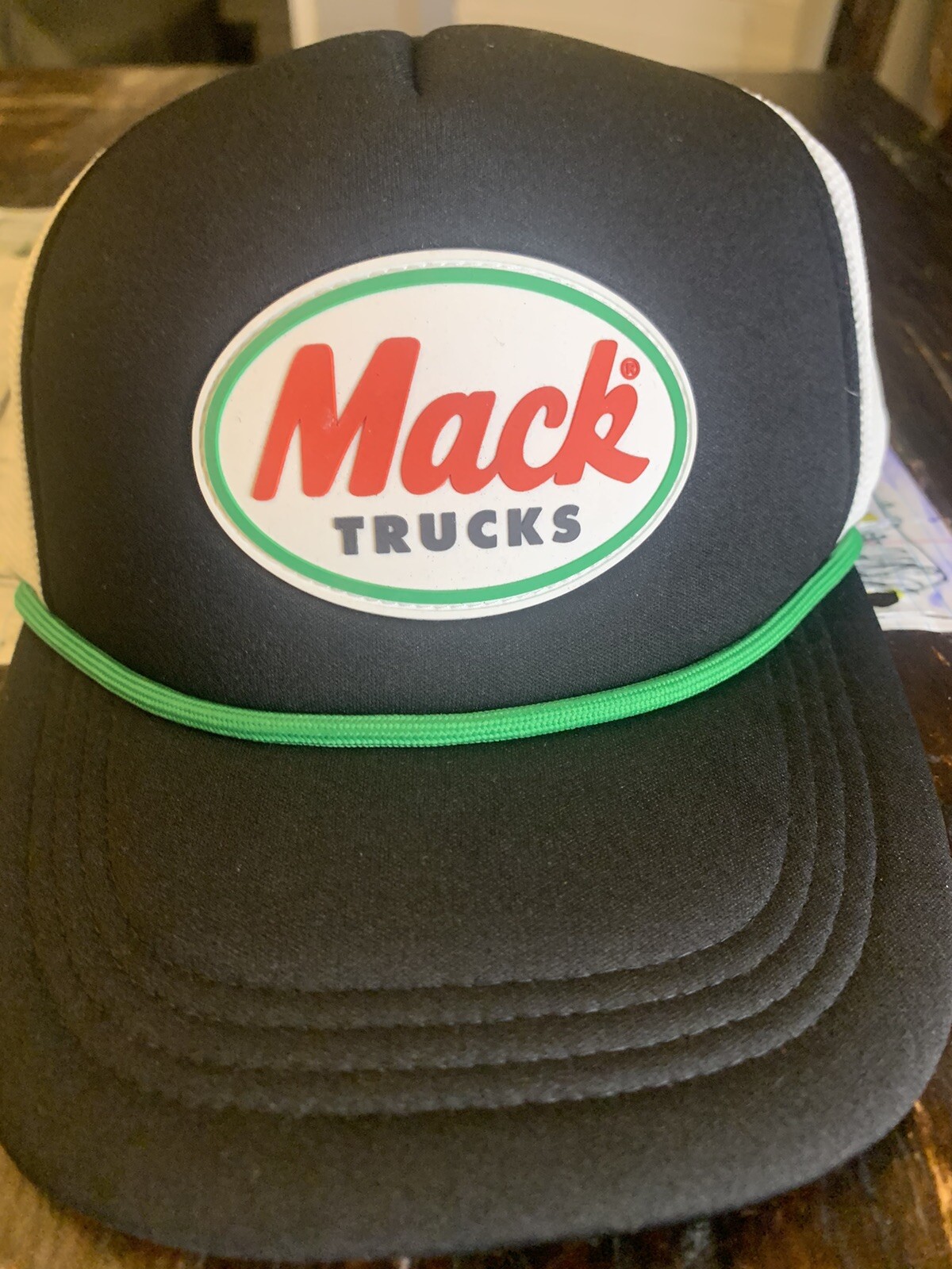 H3 Headwear Mack Trucks Baseball Hat Cap Mens Black R… - Gem