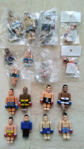 MINI FIGURE K1 UFC AERTS,HOOST,ANDY HUG,DON FRYE, CYRIL ABIDI,SAKURABA ...