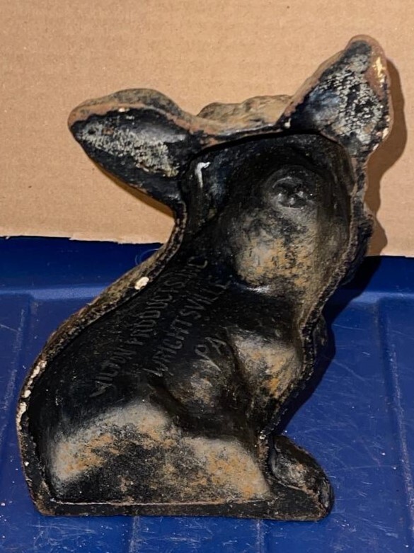 Cast Iron Scotty Sitting Doorstop | eBay