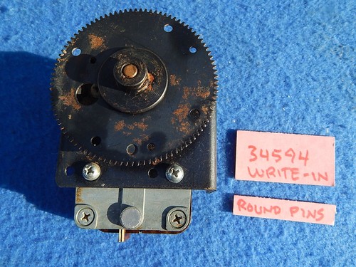 Rock-ola 424 429 430 431 434 435 436 441 443 ++ Write-In Motor #34594 ...