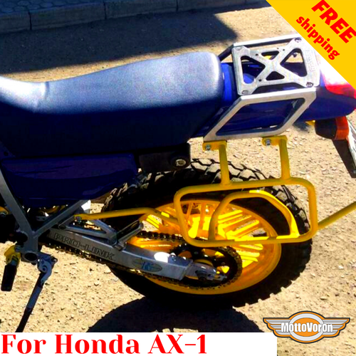 For Honda AX1 Pannier rack Honda AX-1 250 Side carrier for soft bags ...