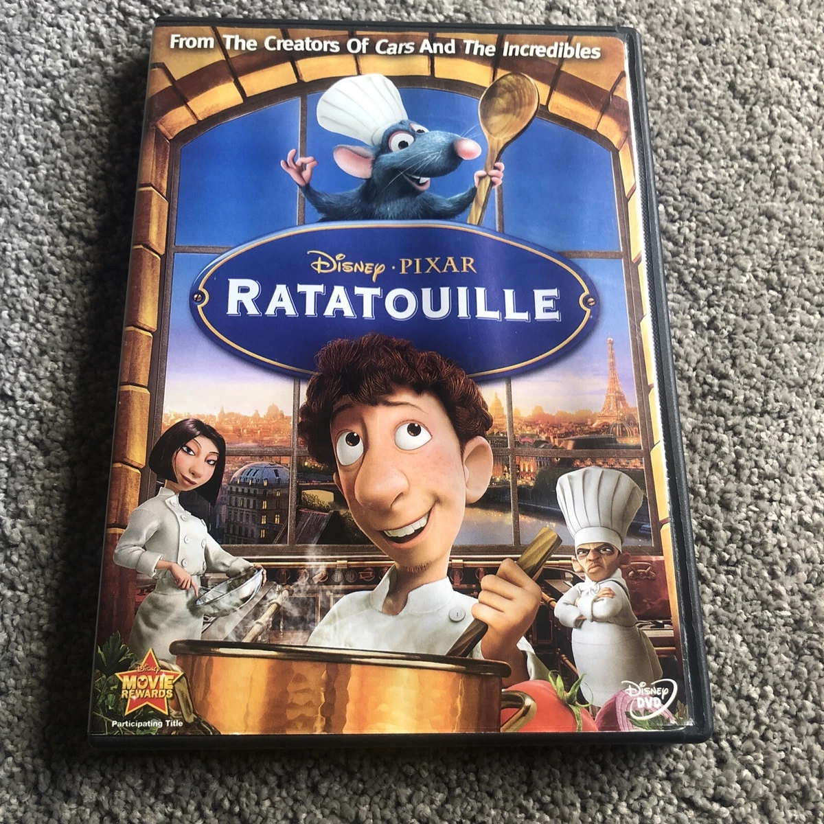 Ratatouille Dvd Cover Art