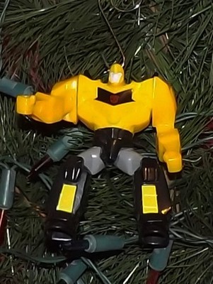 🎅🏽 CUSTOM TRANSFORMERS BUMBLEBEE ROBOT FIGURE CHRISTMAS ORNAMENT | eBay