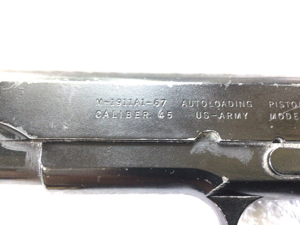 Colt 1911 US Army .45 Metal Model Prop Gun RARE! | eBay
