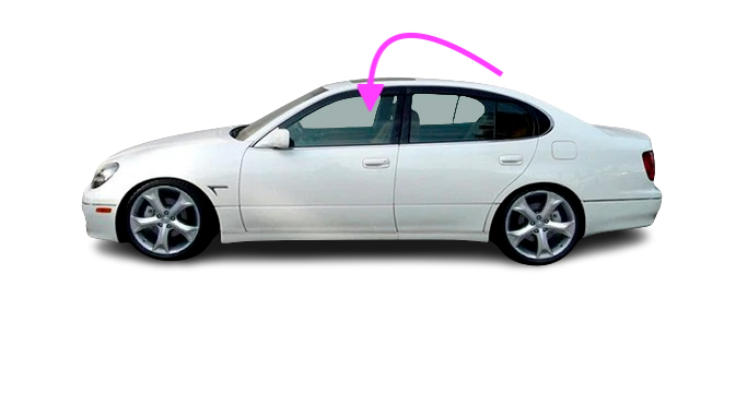 Fits: 2001-2005 Lexus GS300-GS430 4D Sedan Driver Left Front Door ...