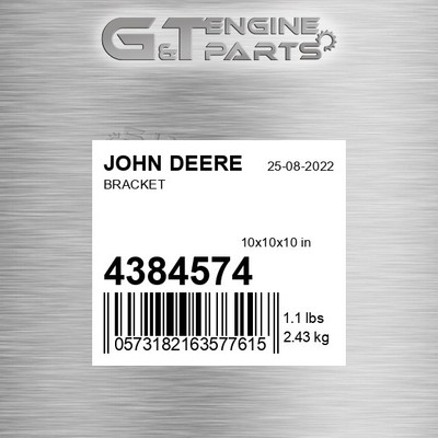 4384574 BRACKET fits JOHN DEERE (New OEM Open Box) | eBay