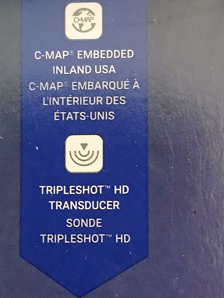 Lowrance Eagle 7 W/ TripleshotFishfinder Transducer & Us Inland Charts ...