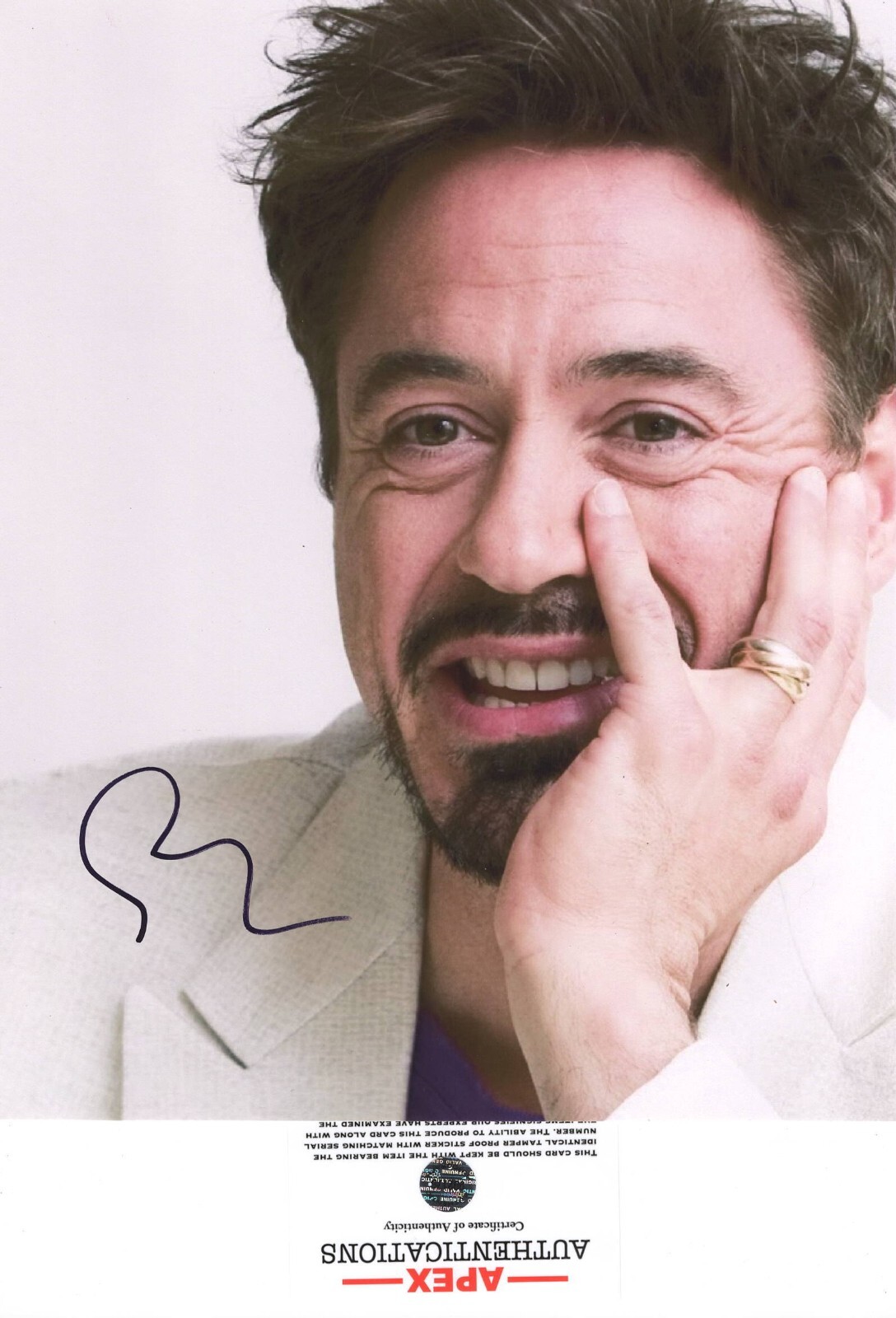 8X10 HAND SIGNED AUTOGRAPH - RDJ ROBERT DOWNEY JR | eBay