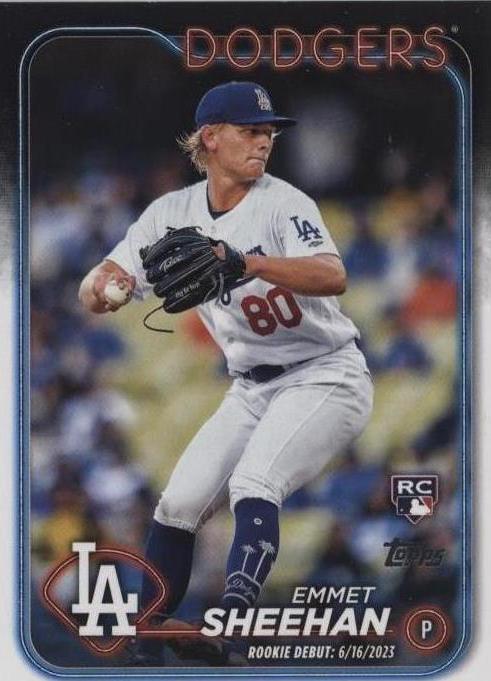 2024 Topps Update Series - Rookie Debut Emmet Sheehan #US141 (RC) for ...