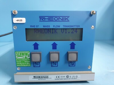 1PC RHEONIK RHE07 V1.24 Mass Flow Transmitter | eBay