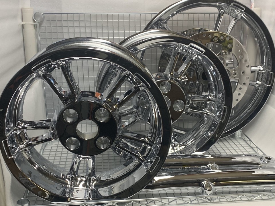 Harley Wheels FREEWHEELER ENFORCER 2014 -2025 Chrome tri glide Rims ...