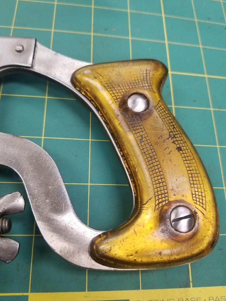 Vintage Rare Craftsman Amber Handle Hack Saw BB Series MADE IN USA | eBay