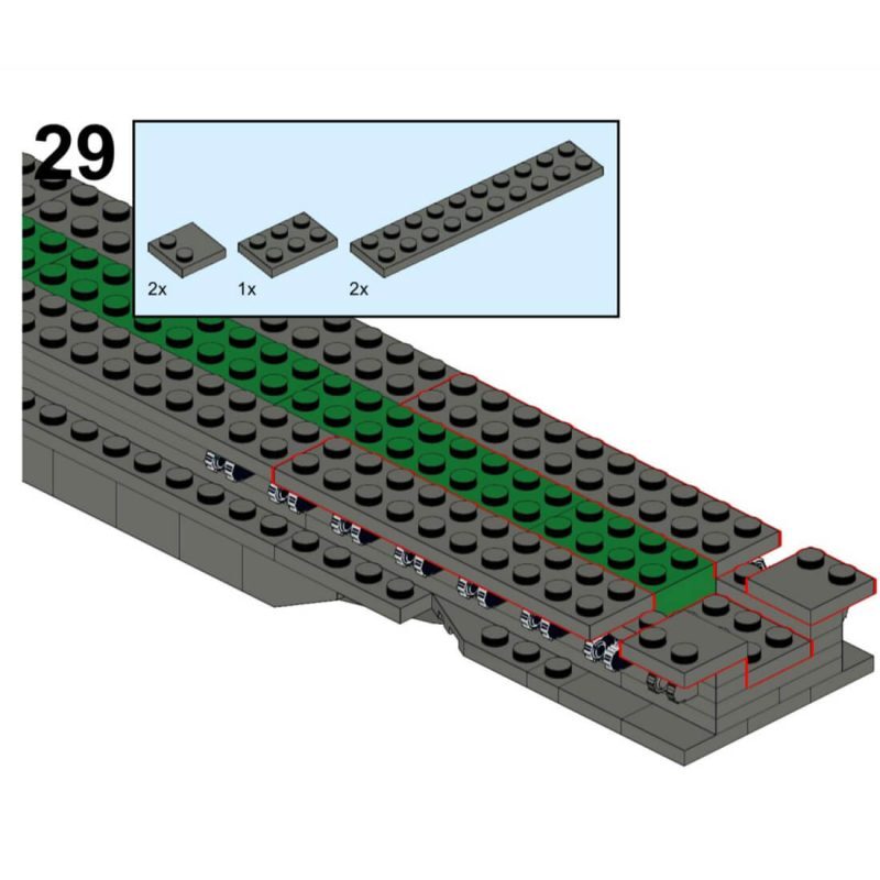 Jem’Hadar Battleship Model 1725 Bricks MOC-116453 Building Blocks Toys ...