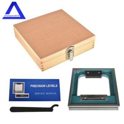 NEW 8 × 8" PRECISION FRAME SPIRIT LEVEL Sensitivity .0002" Per 10" | eBay