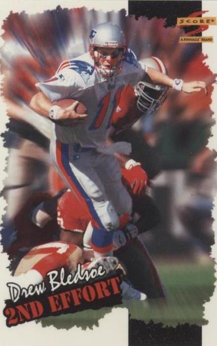 1996 Score - 2nd Effort Drew Bledsoe #248 for sale online | eBay