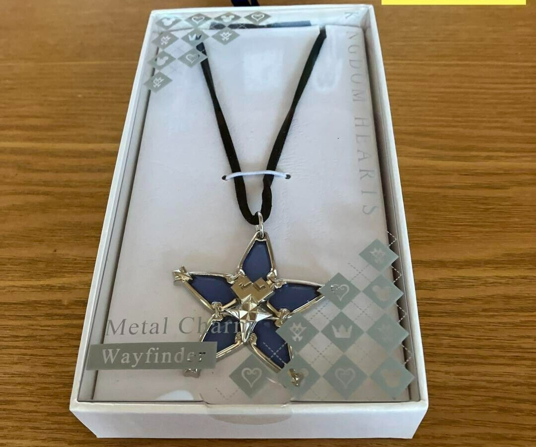 Square Enix Kingdom Hearts Metal Charm Wayfinder Aqua Ver. from Japan ...