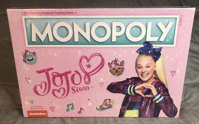 Monopoly Game JoJo Siwa Nickelodeon Edition. Brand New Sealed. | eBay