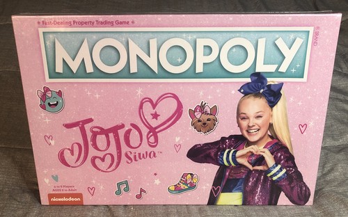 Monopoly Game JoJo Siwa Nickelodeon Edition. Brand New Sealed. | eBay