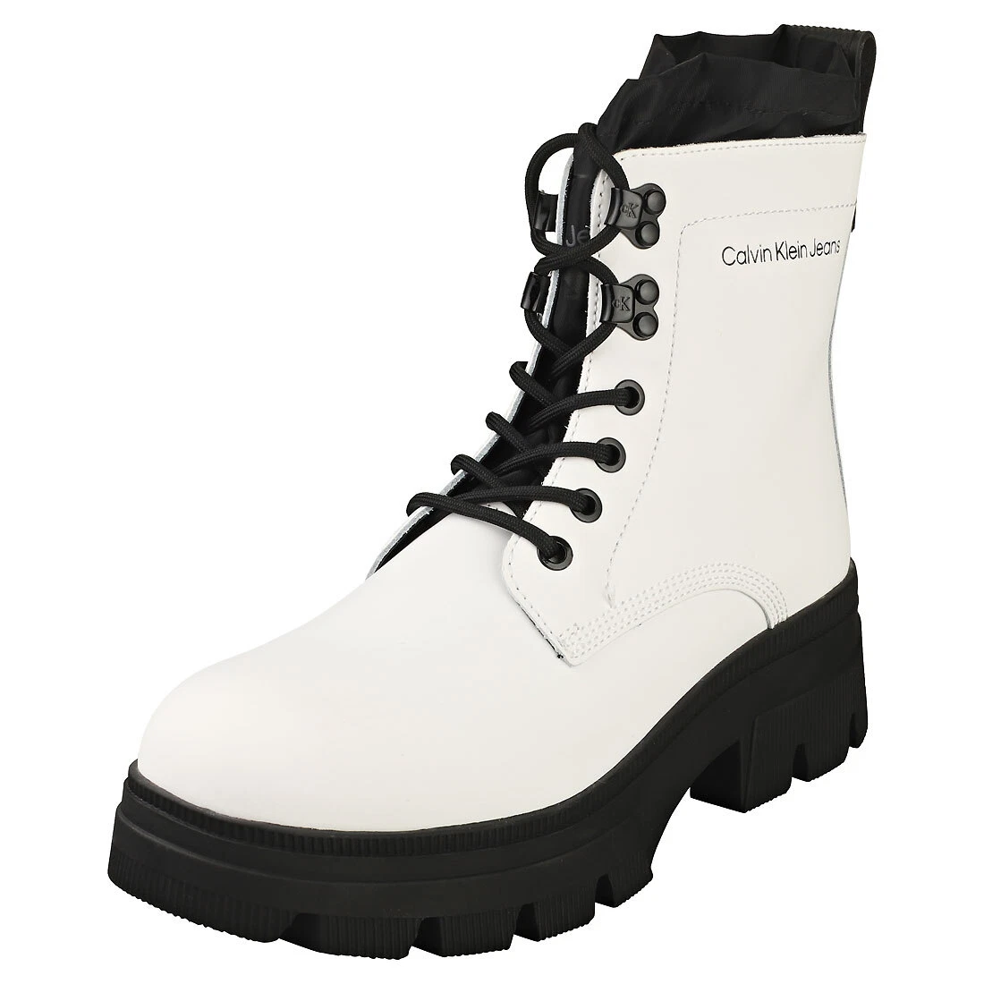 Blutbefleckt Berüchtigt George Hanbury combat boots calvin klein Blatt ...