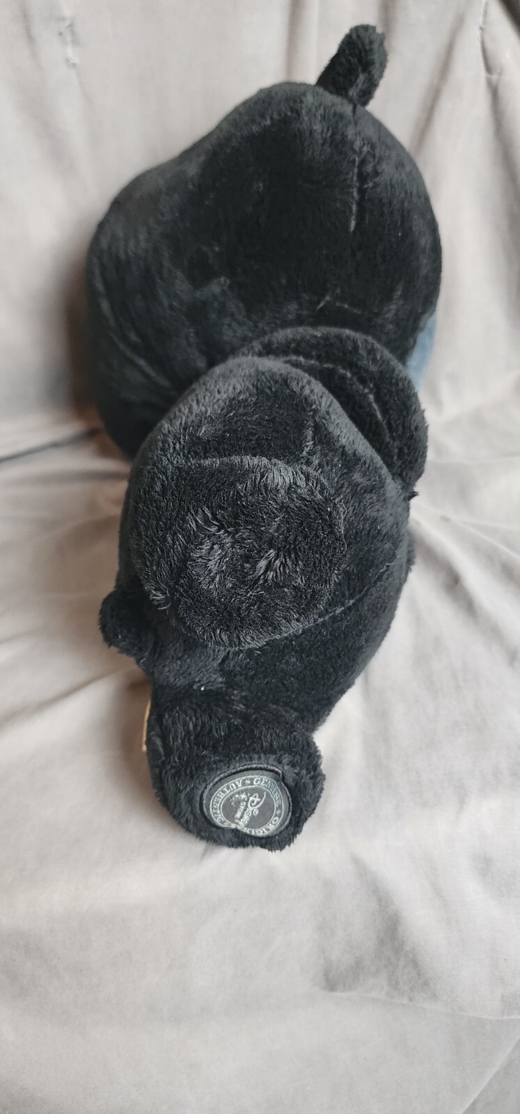 Disney Store Pixar Brave Hubert Plush Authentic Standing Black Bear Cub ...