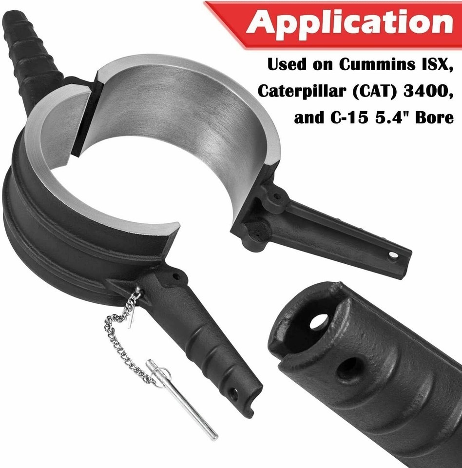5.4" BORE PISTON RING COMPRESSOR INSTALLER FOR CUMMINS ISX CAT 3400 AND ...
