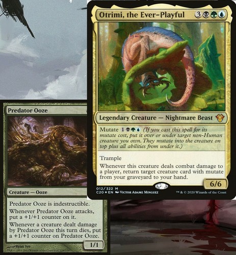 Otrimi, the Ever-Playful MUTATE Commander Deck BUG MTG Magic Ready-to ...
