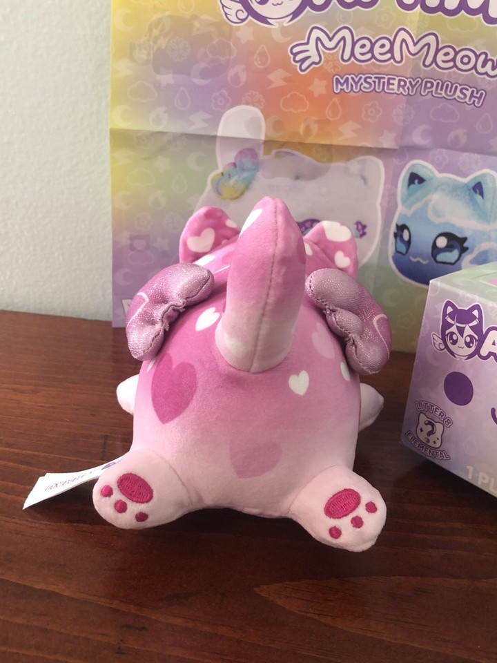 Aphmau MeeMeows Mystery Plush Litter 8 ELEMENTAL LOVE CAT 😻 NEW 😻 | eBay