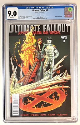 Ultimate Fallout 3 CGC 9.0 White Pages First Miles Morales Preview 2011 ...
