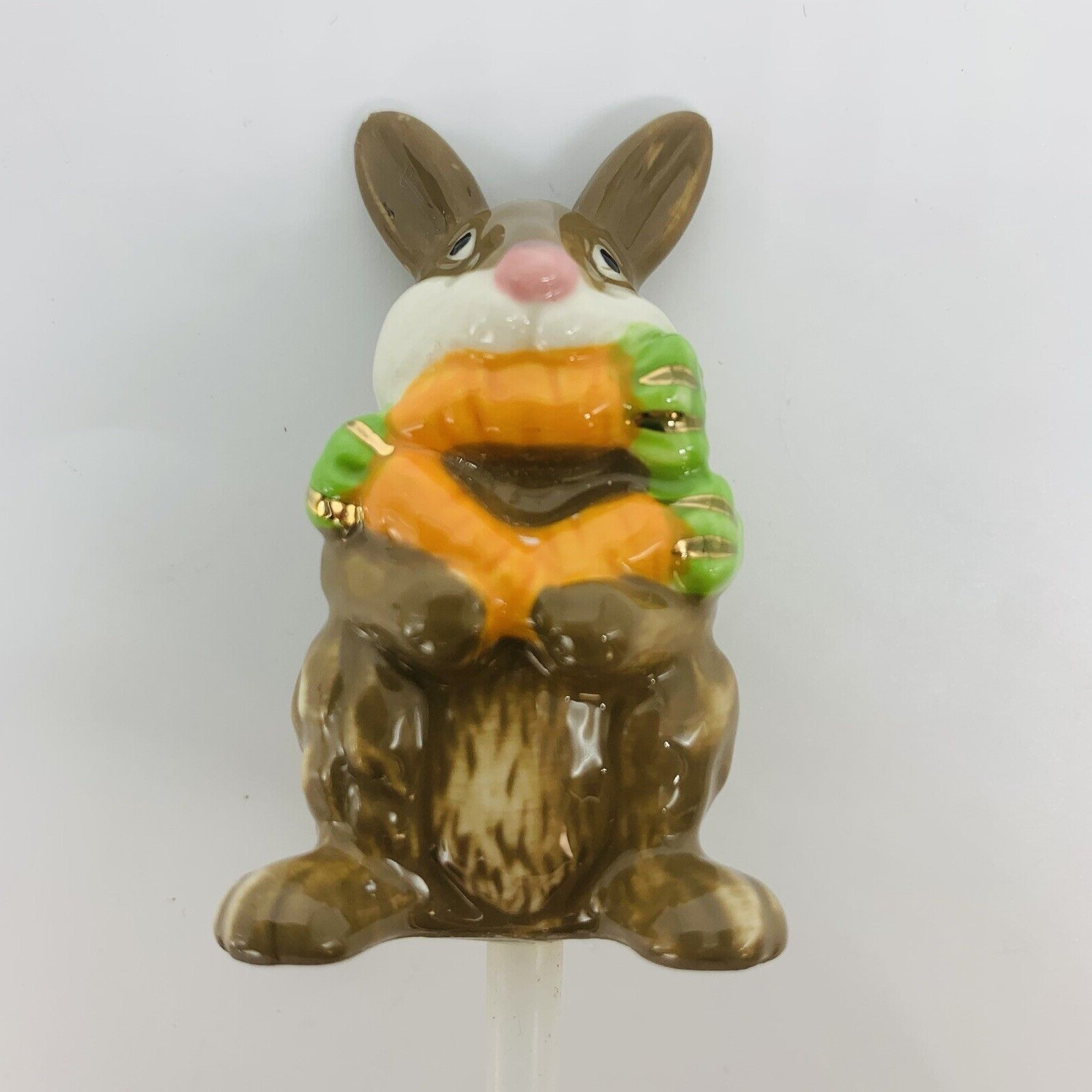 Nora Fleming Easter Funny Bunny Mini A226 Ceramic 2.5" Hand-Painted ...