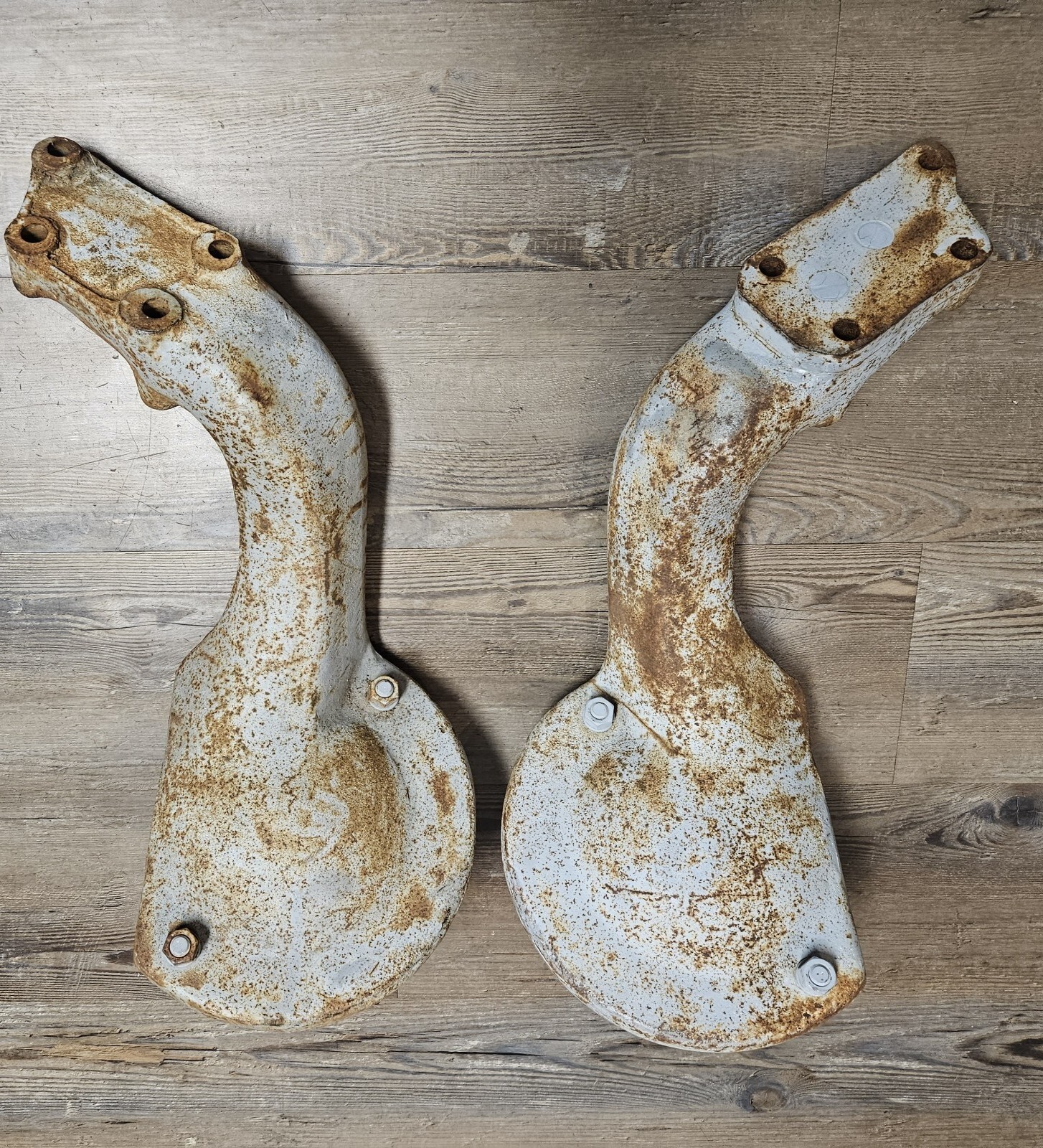 1928 Packard Spare Tire Dual Side Mounts Brackets LH & RH OEM | eBay